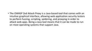 Owasp zap | PPTX