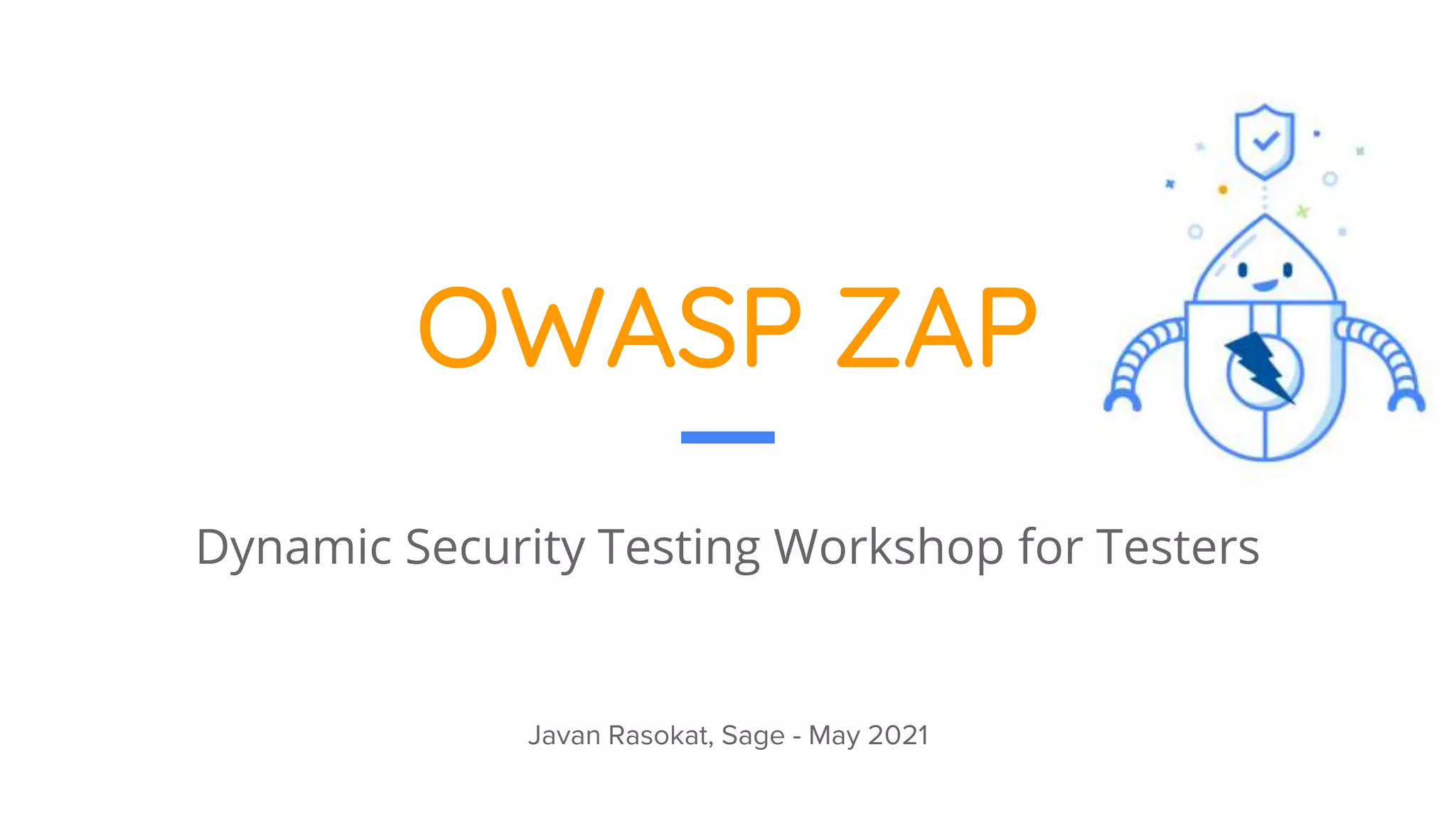 Owasp Zap Workshop For Qa Testers Pptx Browsers Computer Software