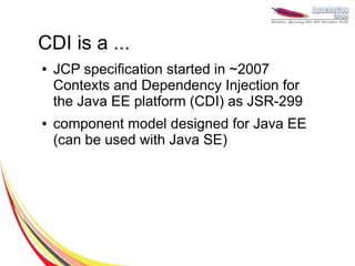 OpenWebBeans and DeltaSpike at ApacheCon | PPT