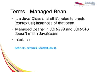 OpenWebBeans and DeltaSpike at ApacheCon | PPT
