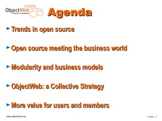 ObjectWeb explained: succeeding with open source middleware | PPT