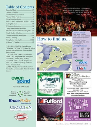 Winter Guide - Owen Sound and Area - 2014 - 2015 | PDF