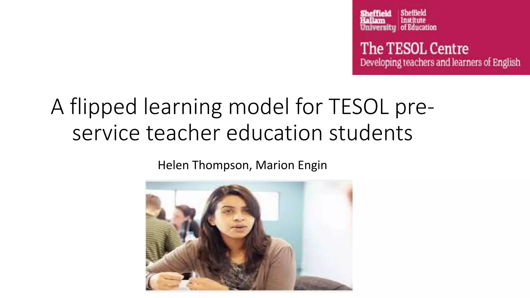 A flipped learning model | PPT