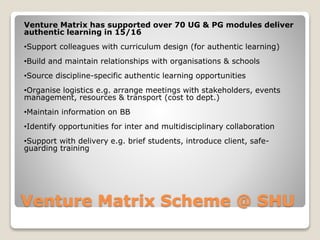 An authentic approach to developing holistic graduates | PPT