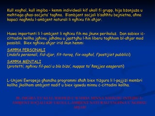 Ambjent Naturali u Ambjent Socjali | PPT