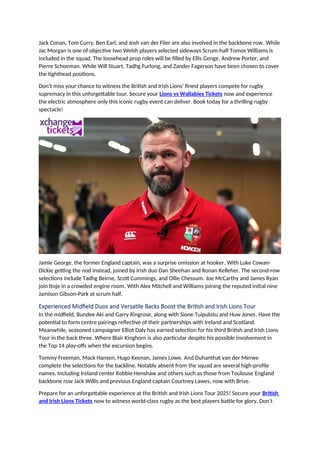 Owen Farrell was left out of the British and Irish Lions Tour squad.docx