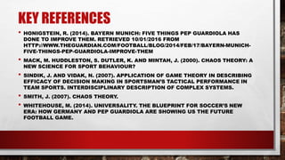 Guardiola + Chaos Theory | PPT