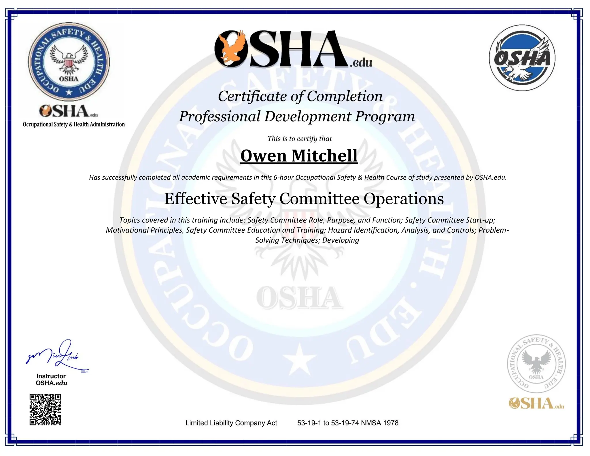 Owen Mitchell _ Osha 48 Hours _ _ Certificate _ OSHA EDU.pdf