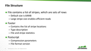 ORC File - Optimizing Your Big Data | PPT
