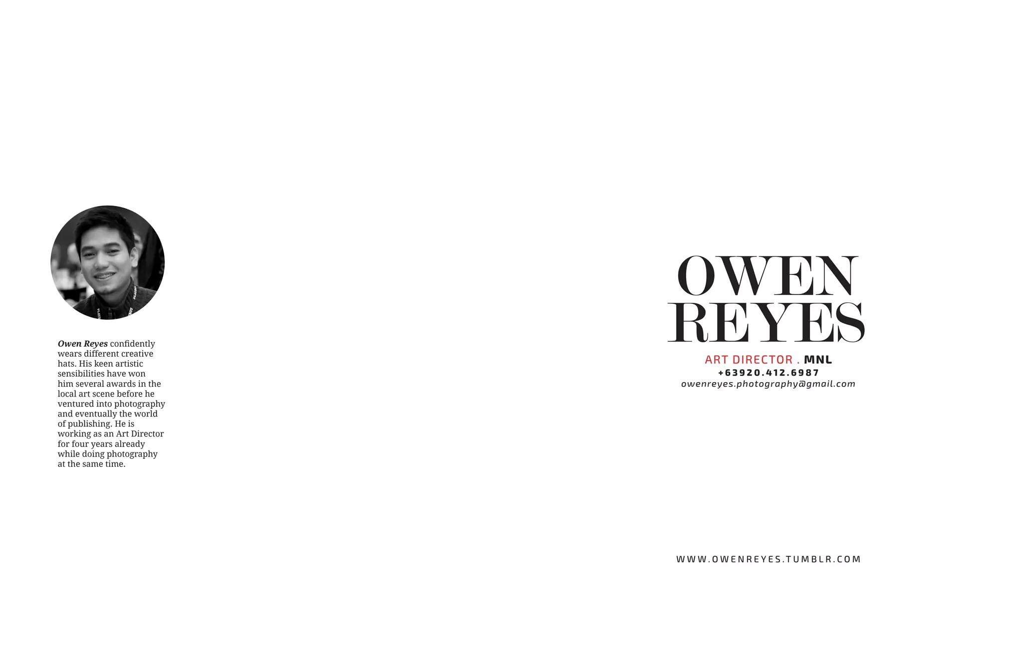 Owen Reyes - Art Director | PDF