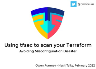 Using tfsec to scan your Terraform | PDF