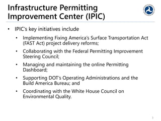 NEPA and Permitting 101: A Dialogue on the Basics | PPTX