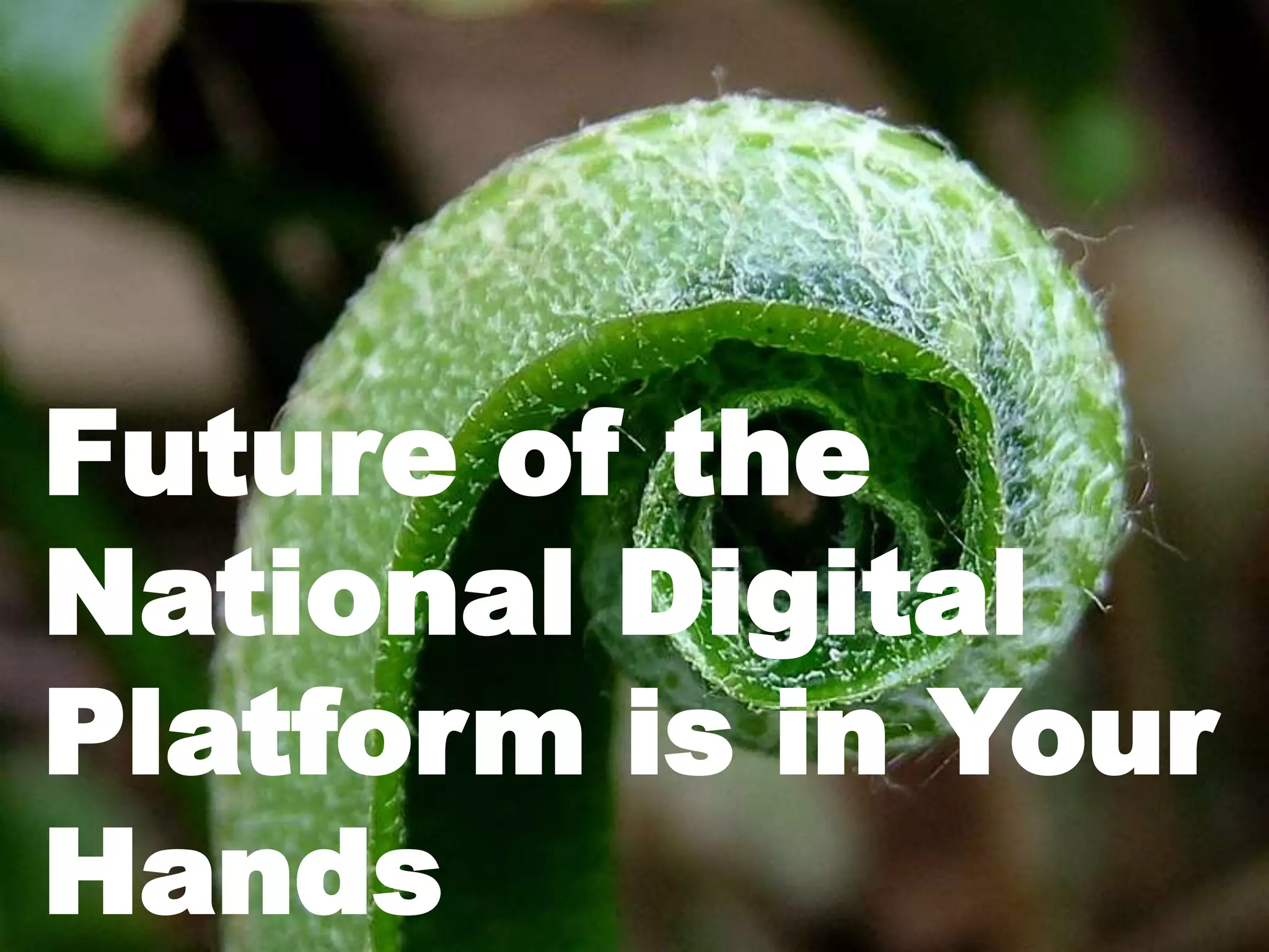 Digital Infrastructures that Embody Library Principles: The IMLS ...