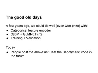 Open Source Tools & Data Science Competitions | PPT