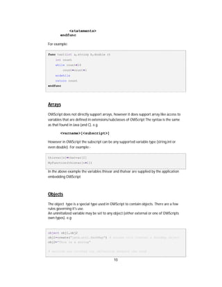 Openworld Engine workshop slides | PDF