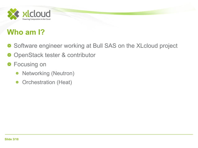 Leveraging Openstack For High Performance Clouds Odp