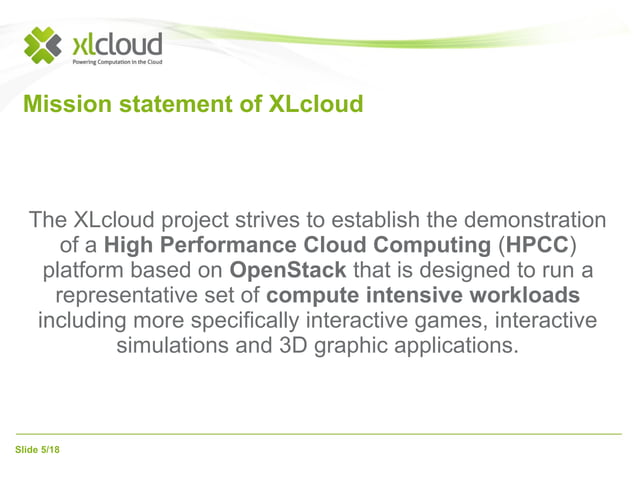Leveraging Openstack For High Performance Clouds Odp