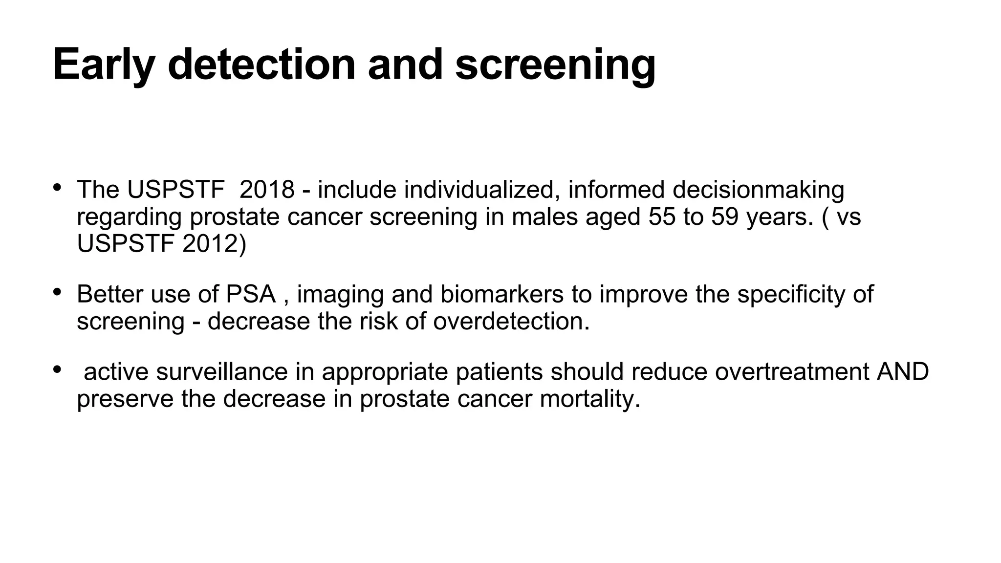 Prostate cancer guidelines 2023 | PPTX