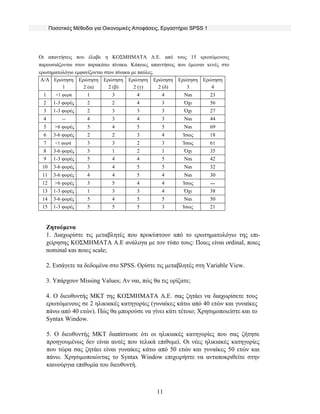 Στατιστική Επεξεργασία με SPSS | PDF