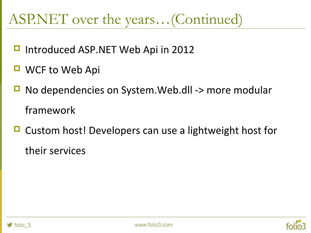 OWIN (Open Web Interface for .NET)