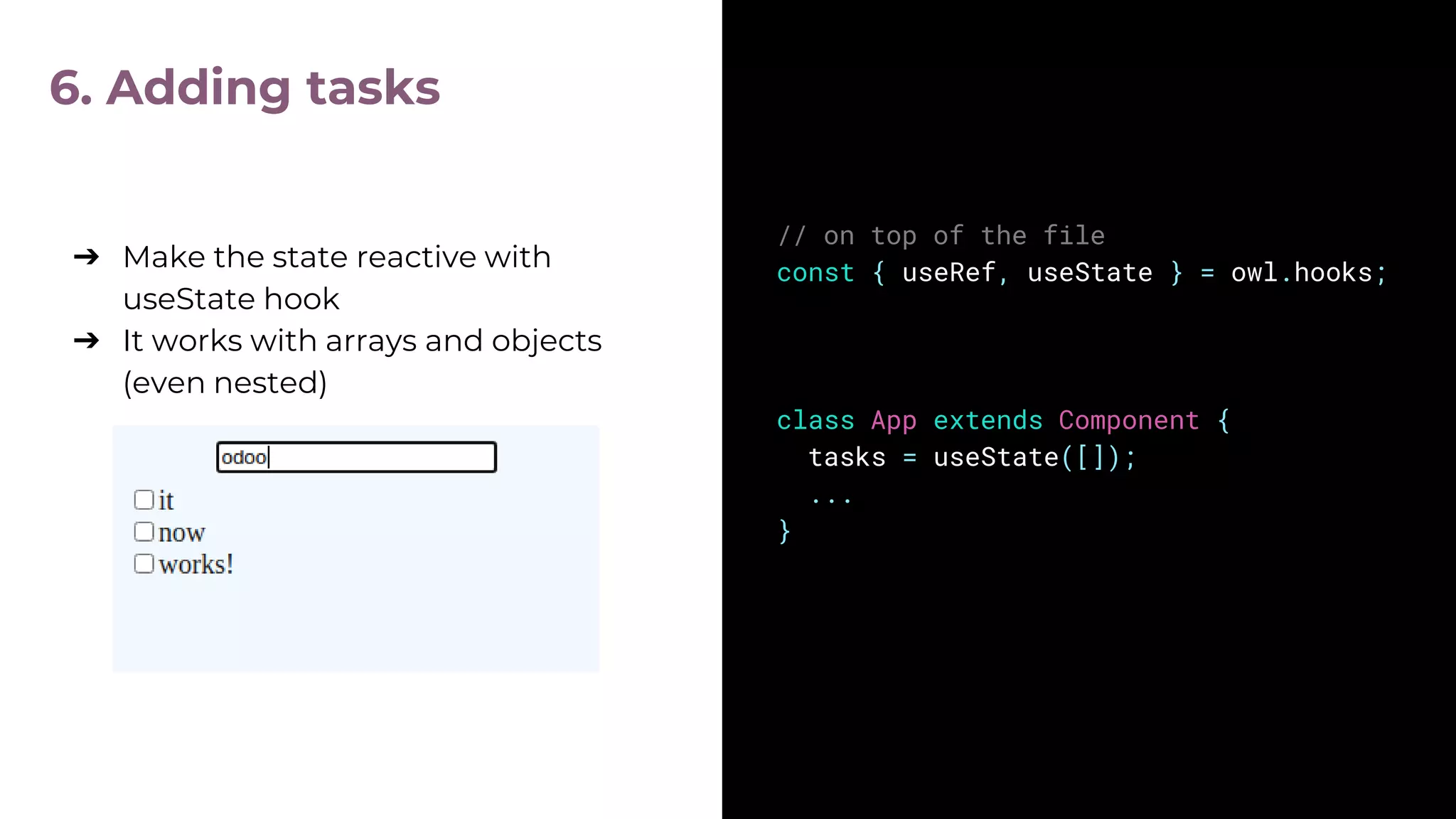 Owl: The New Odoo UI Framework | PPTX