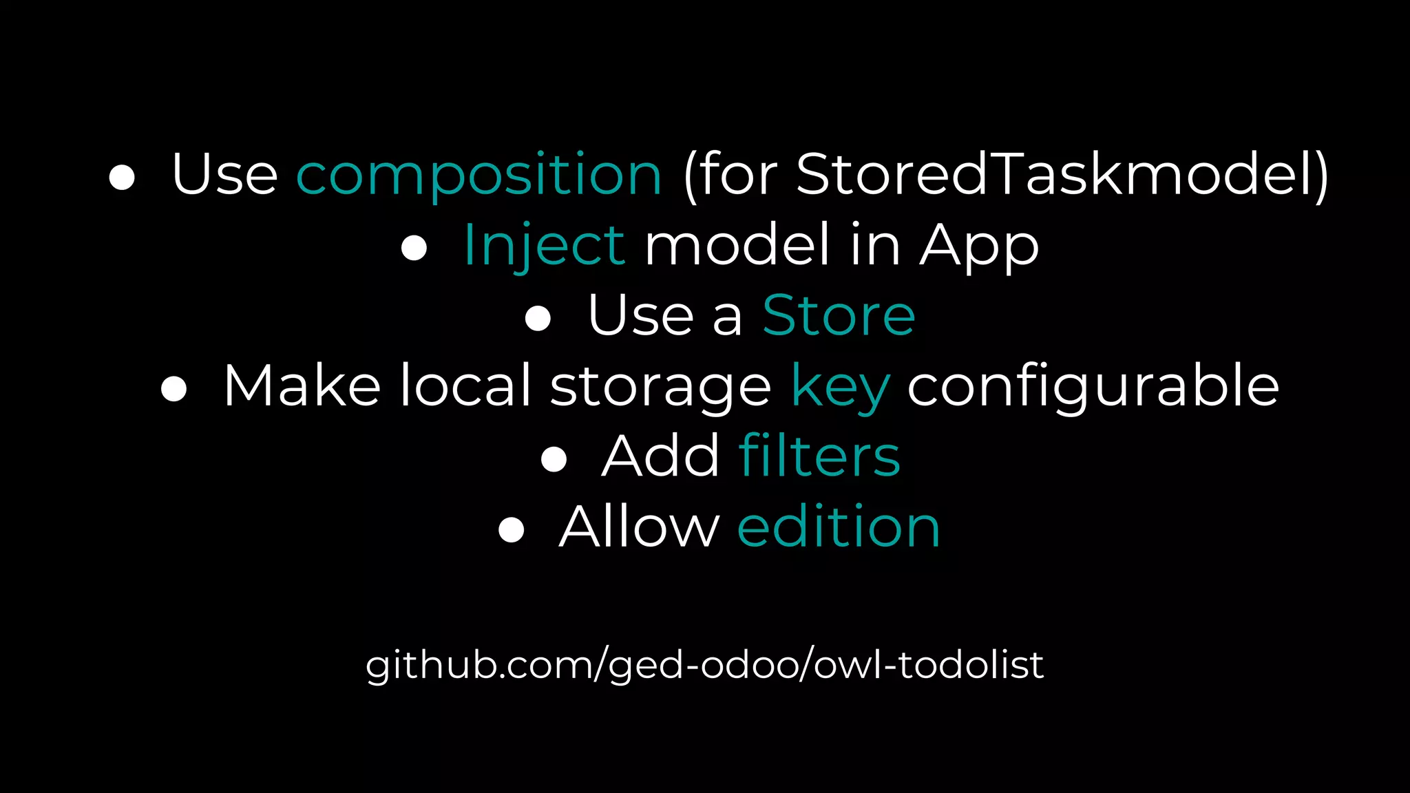 Owl: The New Odoo UI Framework | PPTX