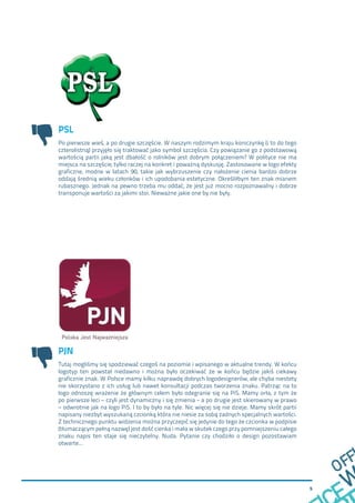 Znaki polskiej polityki - raport o logo polskich partii politycznych | PDF