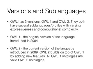 OWL Web Ontology Language Overview | PDF