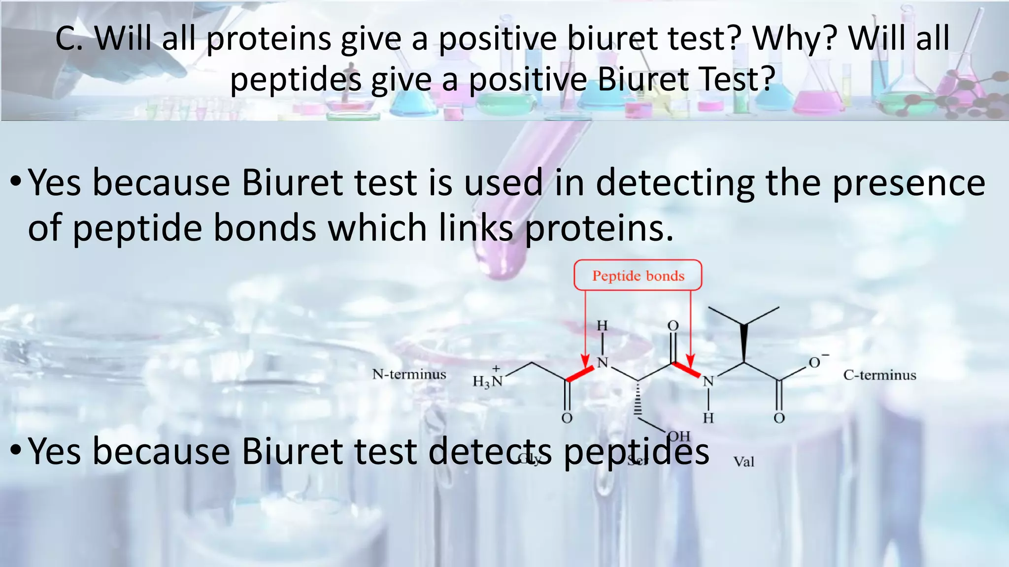 Biuret Test | PPTX