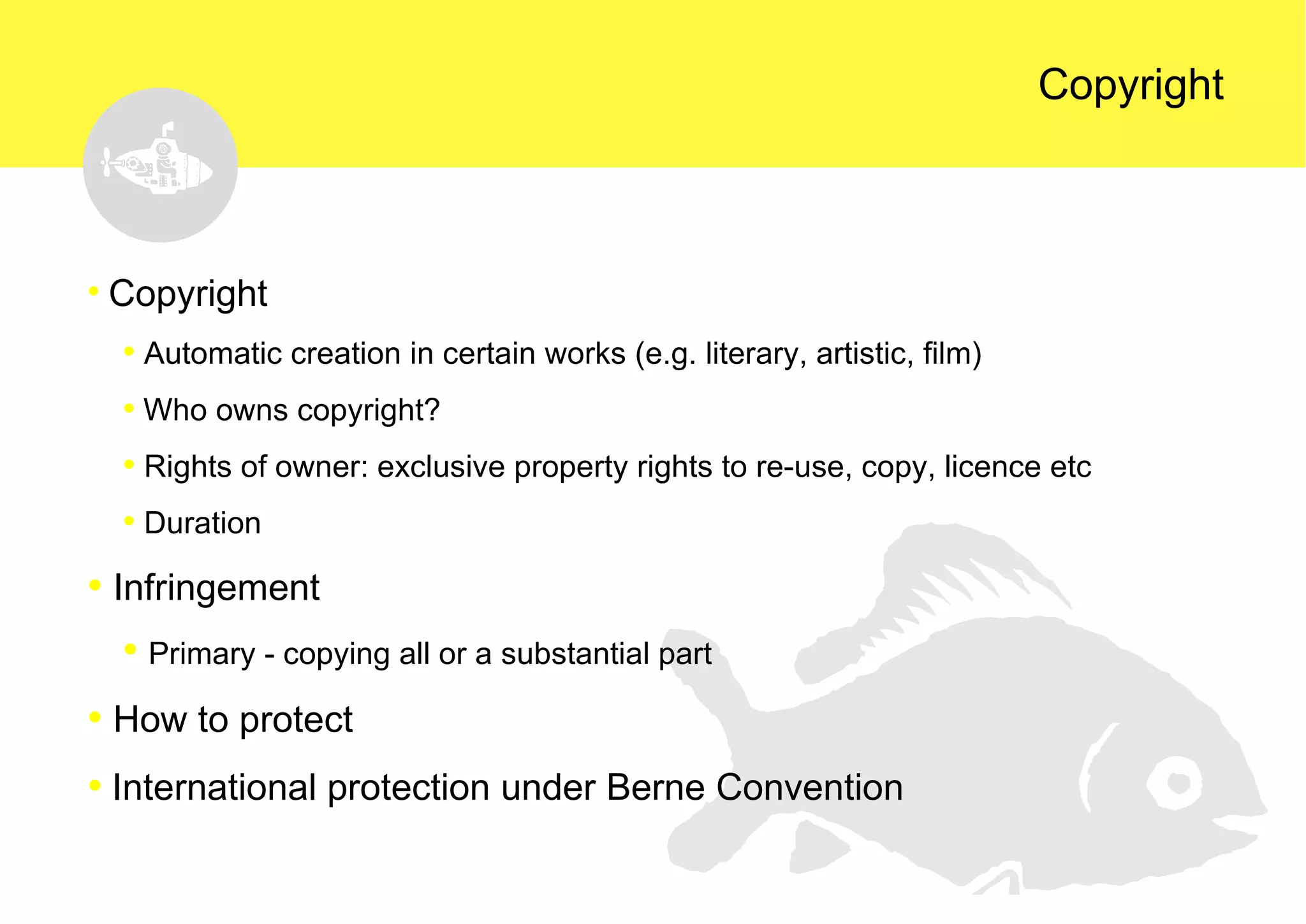 Feeling exposed: understanding your intellectual property rights | PPT ...