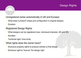 Feeling exposed: understanding your intellectual property rights | PPT