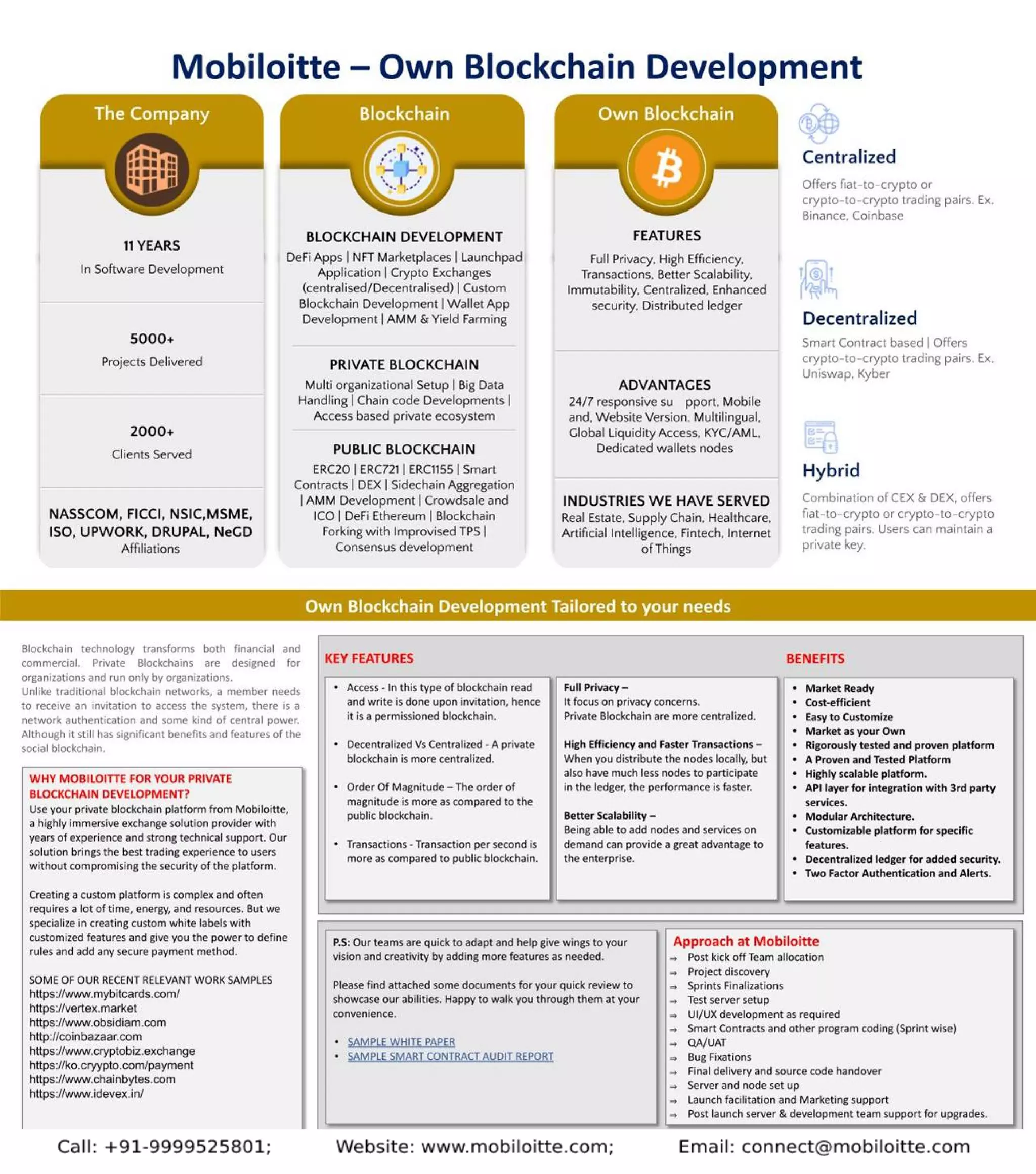 Own blockchain development | PDF