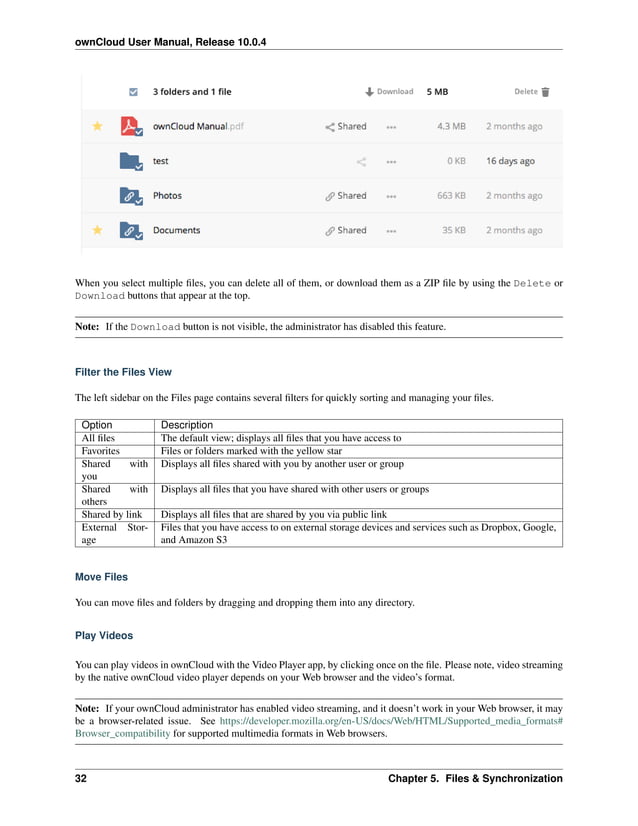 Own cloud manual | PDF