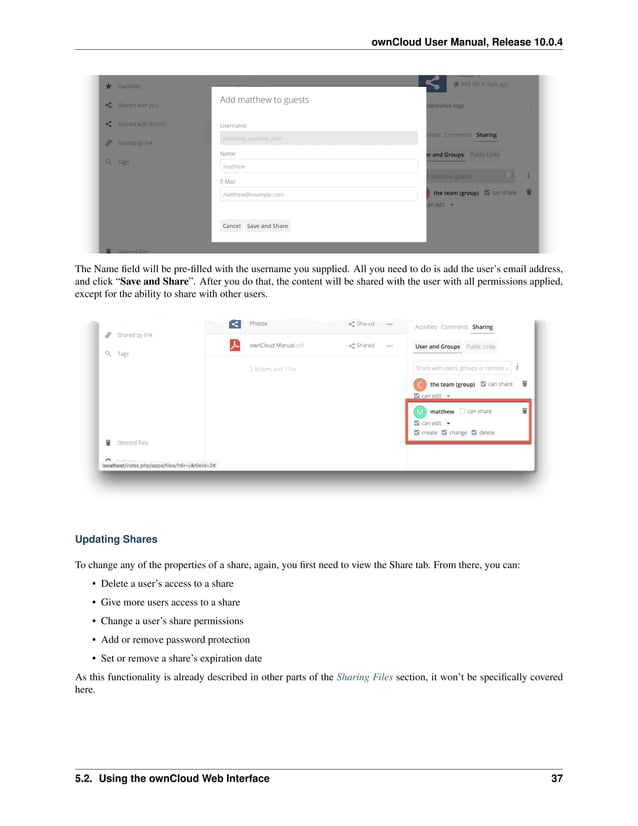 Own cloud manual | PDF