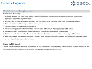 Owner's engineer services - statement of capabilities | PDF