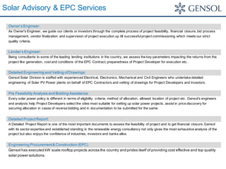 Owner's engineer services - statement of capabilities | PDF
