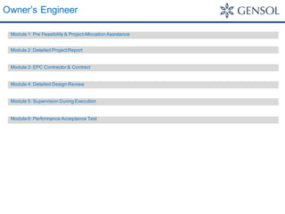 Owner's engineer services - statement of capabilities | PDF