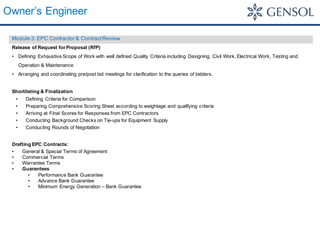Owner's engineer services - statement of capabilities | PDF