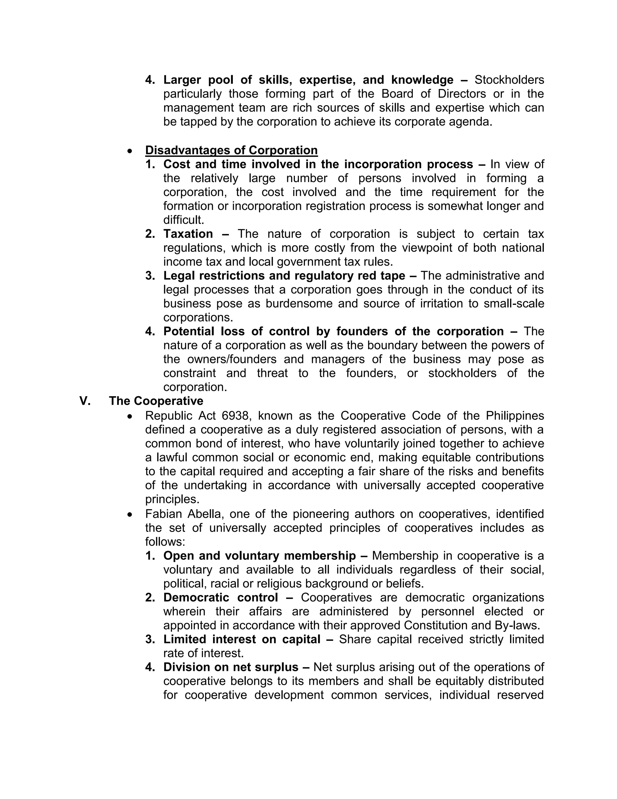 Ownership and organization | DOCX