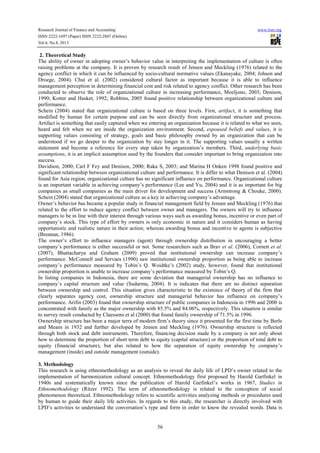 Ownership in the perspective of ethnomethodology at the village credit ...