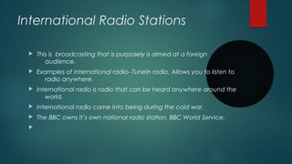 Ownership of radio | ODP