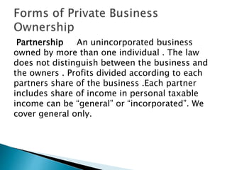 the ownership of small businesses .pptx
