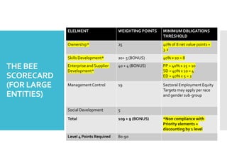 BEE Ownership Options | PDF