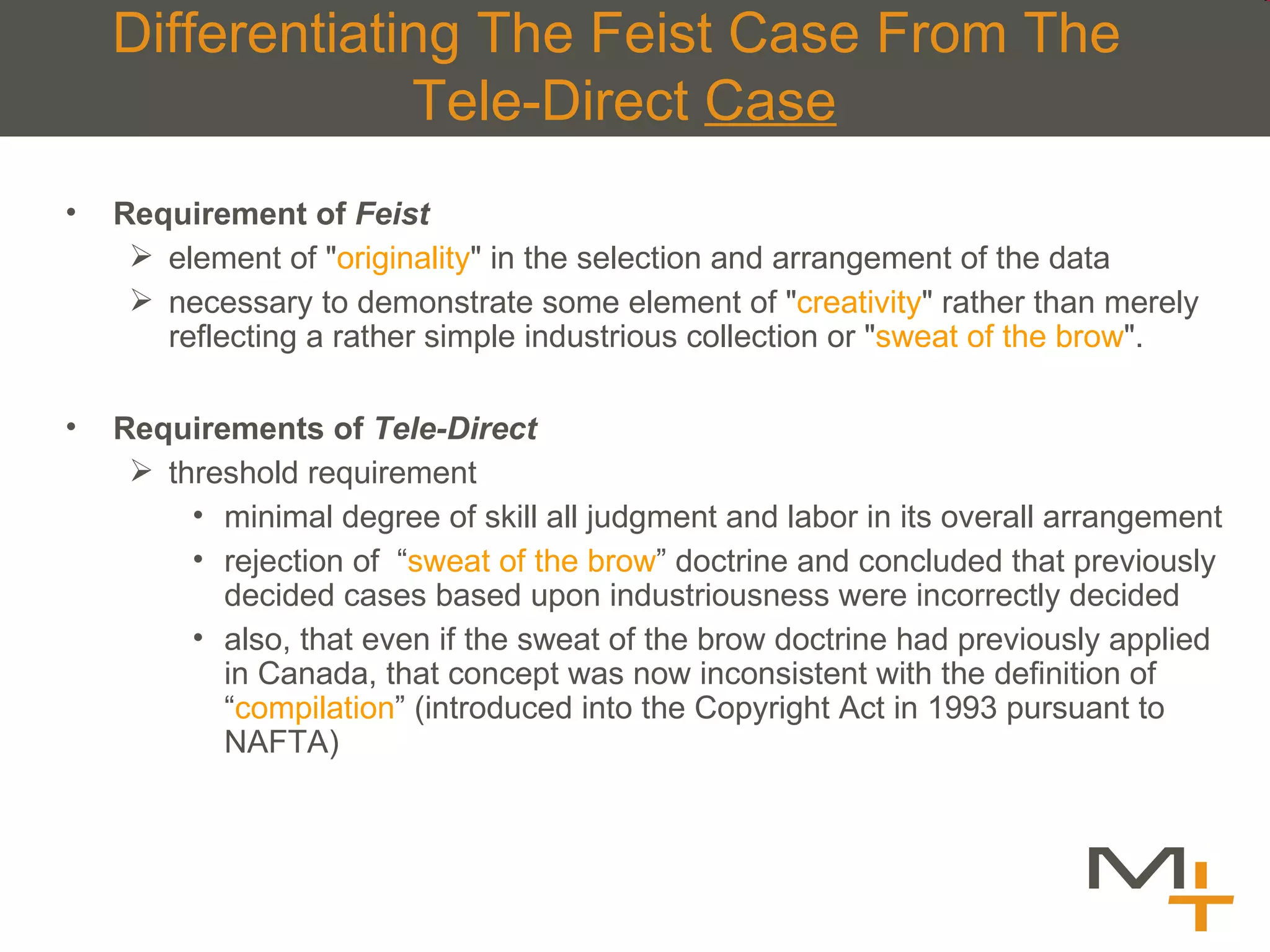 Ownership rights in map products - an Intellectual Property perspective ...