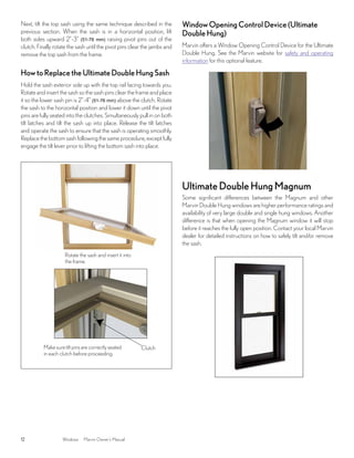 Marvin Windows and Doors Owners Manual | PDF | Woodworking | Arts and ...
