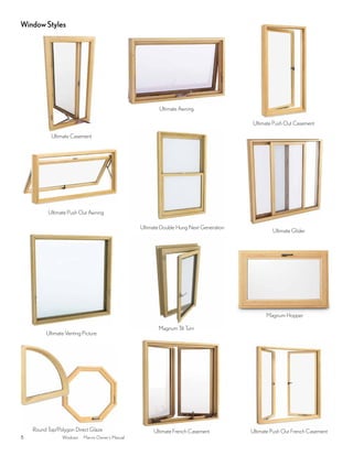 Marvin Windows and Doors Owners Manual | PDF | Woodworking | Arts and ...