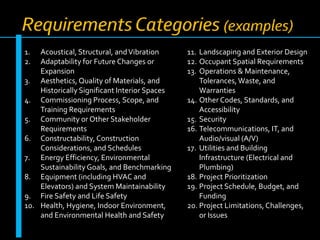 Owners Project Requirements Overview Presentation | PDF | Civil ...