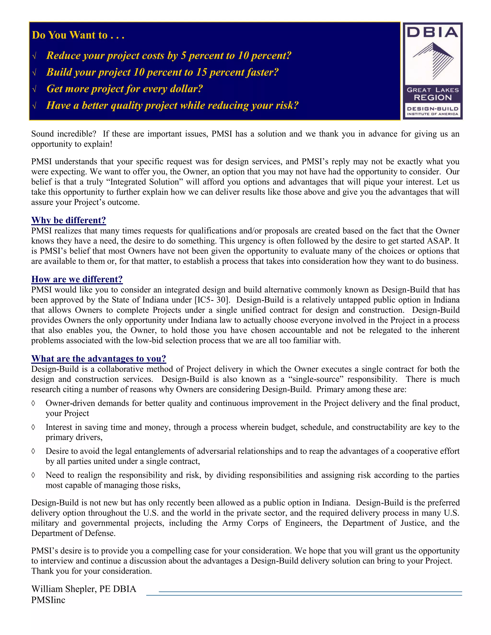 Owners Representation On Capital Projects | PDF | Construction Industry ...