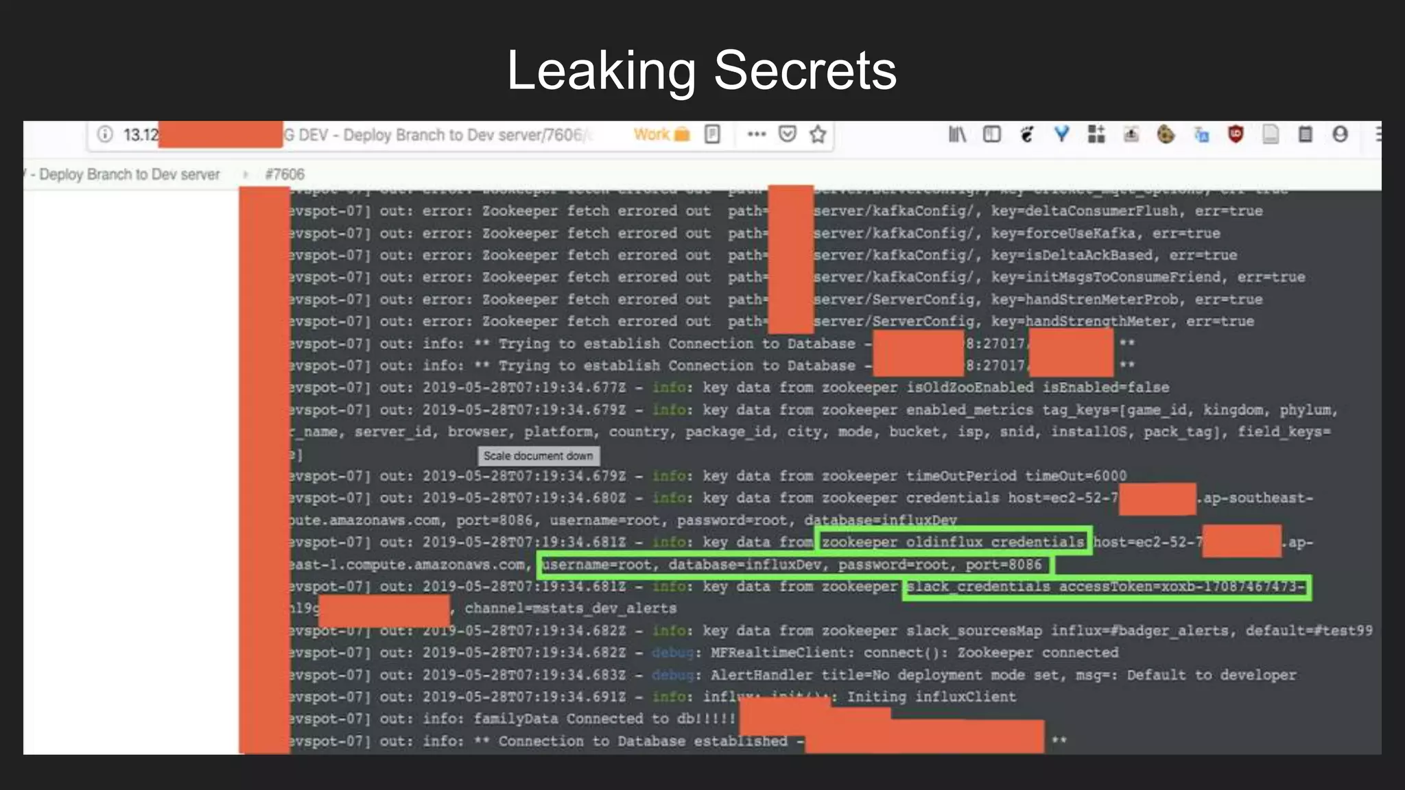 Owning a company through their logs | PPTX | Technology & Computing