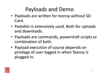 Owning windows 8 with human interface devices | PPT